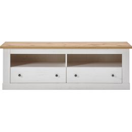 Lowboard OTTO HOME, B:153cm H:52cm T:41cm, wei&szlig;, Wohnzimmer, Sideboards, "Westminster, TV-Unterteil im Landhausstil, Kommode, TV-Schrank",