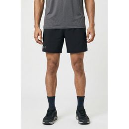 Under Armour Herren Shorts "UA LAUNCH 5'' SHORTS", schwarz, Gr. XS, Obermaterial: 100% Polyester, Hosen, sportlicher Stil, f&uuml;r intensive Workouts und