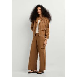 Pepe Jeans Damen Funktionshose "trousers KIRA PANT", braun, Gr. XL, 100% Baumwolle, Hosen