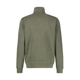 Lerros Herren Sweatshirt "Herren Troyer in Gro&szlig;en Gr&ouml;&szlig;en"nordic olive, Gr. 4XL, 70% Baumwolle, 30% Polyester, Sweatshirts