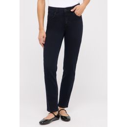 Angels Damen Straight-Jeans "CICI"night blau, Gr. 34, Denim/Jeans, Obermaterial: 92% Baumwolle, 6% Polyester, 2% Elasthan, Jeans, Straight-Schnitt,
