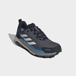adidas terrex Herren Wanderschuh "ANYLANDER RAIN.RDY", Gr. 41, blau, Textil, Schuhe, wasserdicht