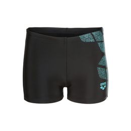 arena Jungen Badehose "B arena KIKKO SWIM SHORT", schwarz, Gr. 128, Obermaterial: 80% Polyamid, 20% Elasthan, Badehosen