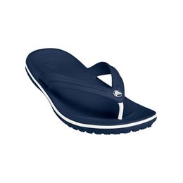 Crocs Damen Clog "Crocband Flip", Gr. 43, blau, Obermaterial: 50% Polyester PES. 50% Sonstiges Material (Ananasfaser) AM_PF ., Schuhe