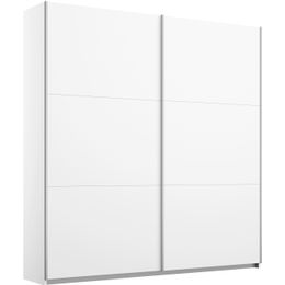 Schwebet&uuml;renschrank Rauch, B:175cm H:210cm T:59cm, wei&szlig;, Holzwerkstoff, Schr&auml;nke, "AURELIO Kleiderschrank Garderobe", 3 verschiedene