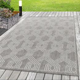 Outdoorteppich, B:200cm H:6mm L:290cm, grau, Ayyildiz Teppiche, Polypropylen, Teppiche, "ARUBA 4904, auch als L&auml;ufer", Pflegeleicht, Modern, In- und