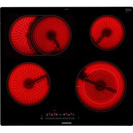 Siemens Elektro-Kochfeld "ET601FNP1E", B:57,2cm H:5,1cm T:51,2cm, schwarz, Kochfelder, Optimale Hitzeverteilung dank zuschaltbarer Br&auml;terzone &