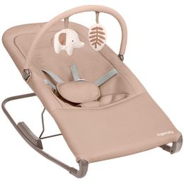 Ingenuity Baby Babywippe "Nestle Vibrating Rocker"mokka, Kunststoff, Metall, Stoff, Babywippen, mit Vibration