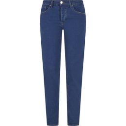 2Y Premium Herren Bequeme Jeans "2Y Premium Herren 2Y Basic Tapered Fit Denim", blau, Gr. 31, unifarben, 97% Baumwolle, 3% Elasthan, Jeans