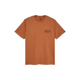 Quiksilver Herren T-Shirt "Ev Surf Garage", braun, Gr. M, Obermaterial: 70% Baumwolle, 30% Baumwolle., Shirts