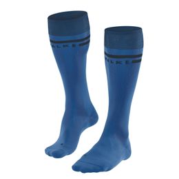 Falke Kinder Kniestr&uuml;mpfe "SK7 Race", Gr. 42, blau, Obermaterial: 89% Polyamid PA. 7% Polypropylen PP. 4% Elasthan EL., Socken