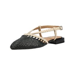Gioseppo Damen Ballerina "Gioseppo Ballerinas Leder", Gr. 41, schwarz, Leder, Schuhe