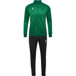 Hummel Trainingsanzug 'Playful' Herren Gr&ouml;&szlig;e S tanne / schwarz / wei&szlig;