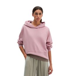 Marc O'Polo MARC O'POLO Damen Sweatshirt "mit recycelter Baumwolle", rosa, Gr. S, unifarben, Obermaterial: 100% Baumwolle, Sweatshirts