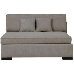 Sofa-Mittelelement Home Affaire, B:120cm H:86cm T:130cm, beige, 100% Polyester, Polsterelemente, "Skara XXL", Modul XXL - zum eigenen