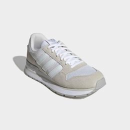 Herren Sneaker "ZX 500 RS", adidas originals, Gr. 44,5, beige, Leder, Textil, Schuhe