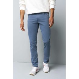 MEYER Herren 5-Pocket-Jeans "Jeans", blau, Gr. 36, unifarben, 75% Baumwolle, 21% Lyocell, 4% Elasthan, Jeans, M5 Serie, schlanke Passform