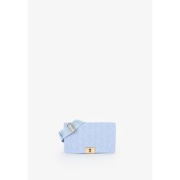Valentino Handbags VALENTINO BAGS Damen Umh&auml;ngetasche "JELLIES", blau, Lederimitat, Taschen, Damen Handtasche, Clutch mit Logoschriftzug