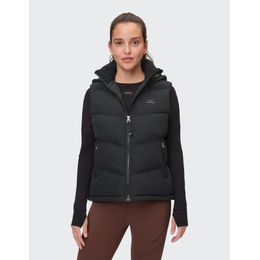 Venice Beach Damen Steppweste "D WESTE ISSI", schwarz, Gr. XL, Obermaterial: 100% Polyester. Futter: 100% Polyester, Westen, mit Rei&szlig;verschluss, aus