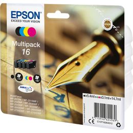 Epson Tintenpatrone "Druckerpatronen 604 (Einzeln, Multipacks, XL)", bunt, Tintenpatronen