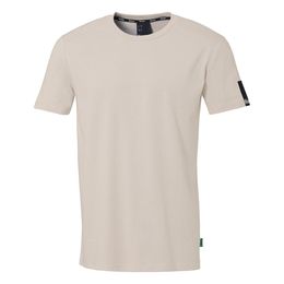 Kempa Herren T-Shirt "Shirt STMNT", beige, Gr. XL, Obermaterial: 60% Baumwolle CO(Bio). 40% Polyester Pol. recyc.., Shirts