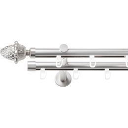 Gardinenstange SN DECO GROUP, L:400cm &Oslash;:19mmchrom matt, Gardinenstangen