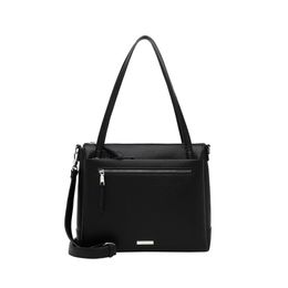 Tamaris Damen Shopper "Shopper TAS Melissa", schwarz, Polyester, Taschen