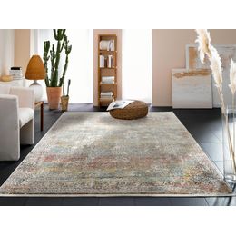 Teppich, B:240cm H:8mm L:300cm, bunt, OCI DIE TEPPICHMARKE, Viskose, Wohnzimmer, Teppiche, "BESTELLER CAVA, auch als L&auml;ufer und in Rund", Glanz