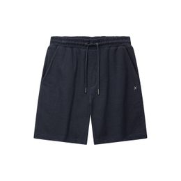 Herren Chinoshorts "Clean Cut Copenhagen Calton Structured Shorts", blau, Gr. S, Clean Cut Copenhagen, unifarben, 100% Baumwolle, Hosen