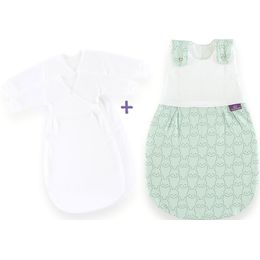 Tr&auml;umeland TR&Auml;UMELAND Baby Babyschlafsack "Set Kuschelhase", bunt, Obermaterial: 100% Baumwolle, Schlafs&auml;cke