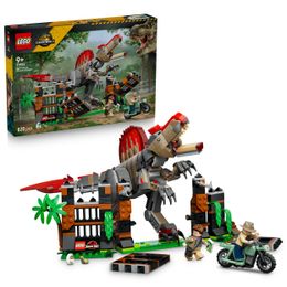 Lego Kinder Konstruktionsspielsteine "Flucht des Spinosaurus (77982), Lego Jurassic World"bunt, Kunststoff, Spielbausteine, Made in Europe