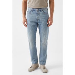 Hugo Herren Loose-fit-Jeans "Nate", blau, Gr. 34, unifarben, Denim/Jeans, Obermaterial: 100% Baumwolle, Jeans, loose fit