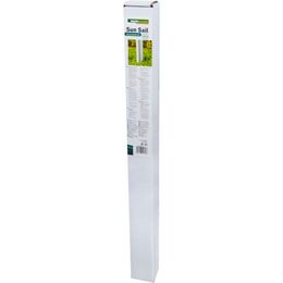 Bodenh&uuml;lse Windhager, B:7,1cm, silber, Aluminium, Bodenanker, "Premium aus Aluminium zur Befestigung eines Sonnensegelmastes", Pfostentr&auml;ger