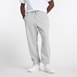 New Balance Herren Jogginghose "SPORT ESSENTIALS FLEECE JOGGER", grau, Gr. S, Obermaterial: 60% Baumwolle, 40% Polyester, Hosen, mit Eingrifftaschen,