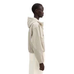 Marc O'Polo MARC O'POLO Damen Outdoorjacke "aus gepeachtem Baumwoll-Canvas"linen beige, Gr. 34, unifarben, Obermaterial: 100% Baumwolle, Jacken