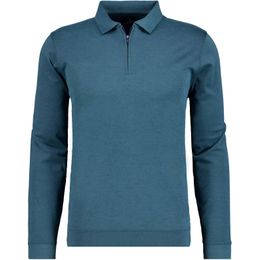 Ragman Herren Poloshirt, blau, Gr. S, Piqu&eacute;, 70% Baumwolle, 30% Polyester, Shirts