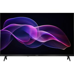 Sharp QLED-Fernseher "1T-C32HF3x", 32 &prime;&prime;schwarz, Fernseher