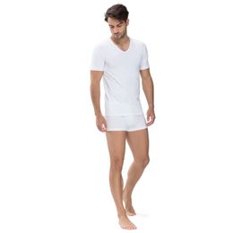 Mey Herren Unterziehshirt "Dry Cotton", Gr. 9, wei&szlig;, Single Jersey, Obermaterial: 57% Baumwolle, 38% Polyester, 5% Elasthan, unifarben, Unterhemden,