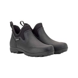 Aigle Damen Clog "Lessfor Plus 2 M", Gr. 42, schwarz, Gummi, Schuhe