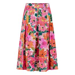 Vera Mont Damen Maxirock "Damen mit Gummizug", bunt, Gr. 42, Obermaterial: 100% Baumwolle. Futter: 100% Polyester, R&ouml;cke