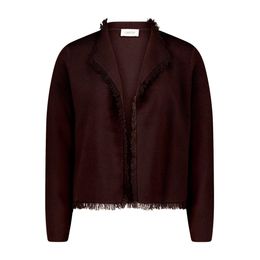 Cartoon Damen Strickjacke "Damen mit Fransen", braun, Gr. 36, Obermaterial: 52% Viskose, 30% Polyester, 18% Polyamid, Strickjacken