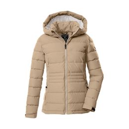 Killtec Damen Steppjacke "KOW 10 WMN QLTD JCKT", beige, Gr. 36, Obermaterial: 100% Polyester.Futter: 100% Polyester.F&uuml;llung: 100% Polyester, Jacken,