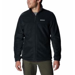 Columbia Herren Fleecejacke "Steens Mountain Full Zip 2.0", schwarz, Gr. S, unifarben, Fleece, Obermaterial: 100% Polyester, Jacken, mit hohem