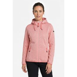 Icepeak Damen Fleecejacke "ADRIAN", rosa, Gr. XXL, Obermaterial: 100% Polyester, Jacken, schnell trocknendes Obermaterial aus Polyester