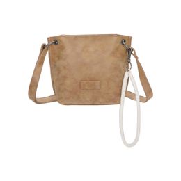 Damen Umh&auml;ngetasche "Fritzi03N", Fritzi aus Preussen, braun, Lederimitat, unifarben, Taschen, mit abnehmbarer Schl&uuml;sselschlange