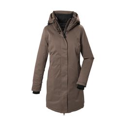 G.I.G.A. by Killtec Damen Parka "GW 96 WMN PRK", braun, Gr. 42, G.I.G.A. DX BY KILLTEC, Obermaterial: 100% Polyester.Futter: 100% Polyester.F&uuml;llung: 100% Polyester,
