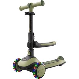 Kinderkraft Kinder Tretroller "HALLEY 2"gr&uuml;n, B:60cm, Roller