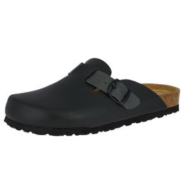 Lico Herren Clog "Clog Bioline Clog Soft", Gr. 40, schwarz, Synthetik, Schuhe