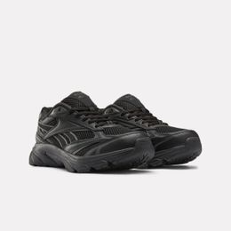 Reebok Herren Laufschuh "BELWAVE", Gr. 41, schwarz, Leder, Synthetik, Textil, Schuhe