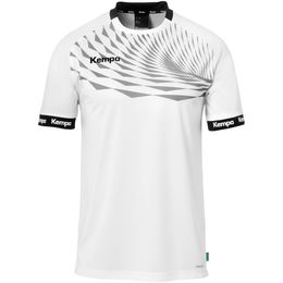 Kempa Herren Trainingsshirt "Trainings-T-Shirt WAVE 26", wei&szlig;, Gr. XXL, Obermaterial: 100% Polyester Pol. recyc.., Shirts